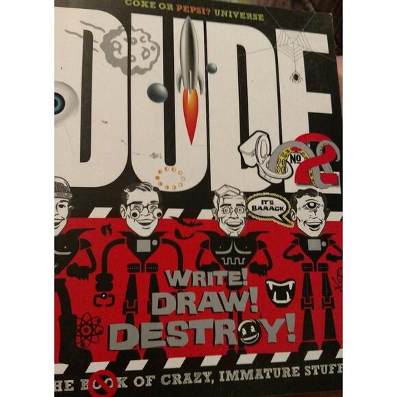 Office | Dude Write Draw Destroy The Book Of Crazy Immature Stuff Diary ...
